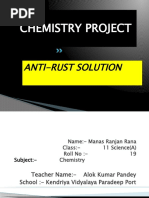 Rusting of Iron - Project | PDF | Rust | Iron