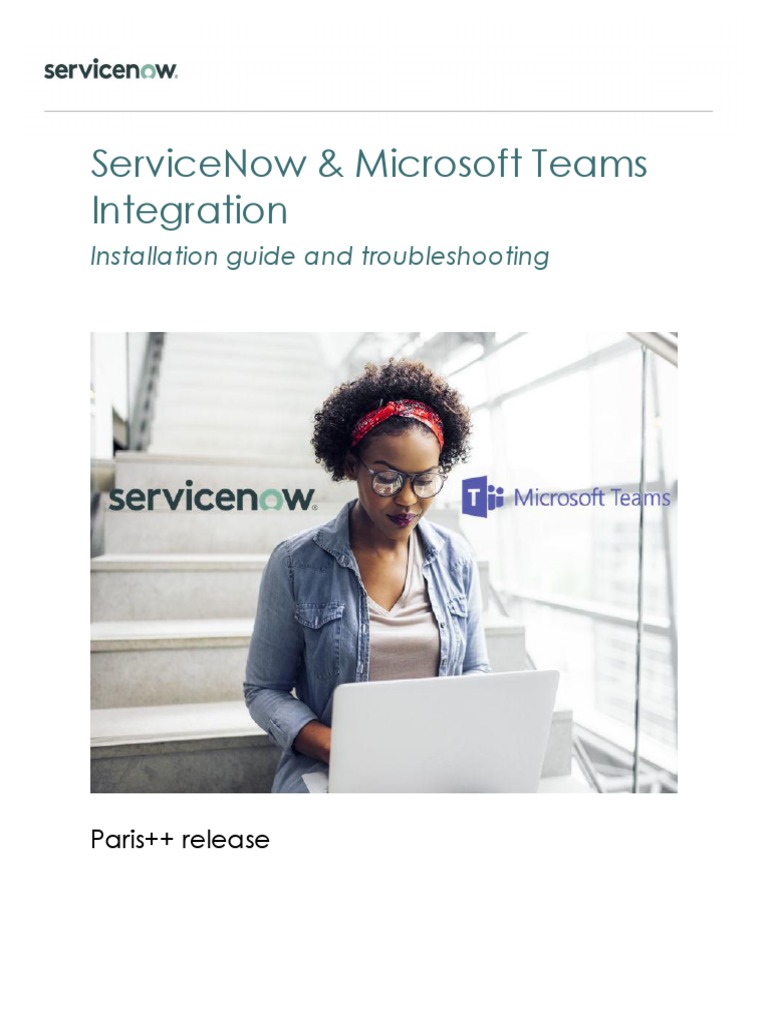 ServiceNow Integrations With Microsoft Teams Installation Guide | PDF ...