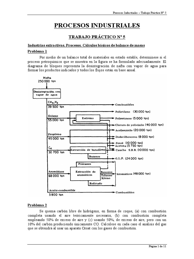 Trabajo Pra - Ctico N - º 5 | PDF | Combustión | Gas natural