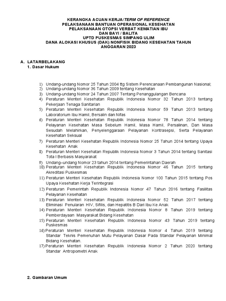 Penurunan AKI Dan AKB Dan Percepatan Perbaikan Gizi Masyarakat 2023 | PDF