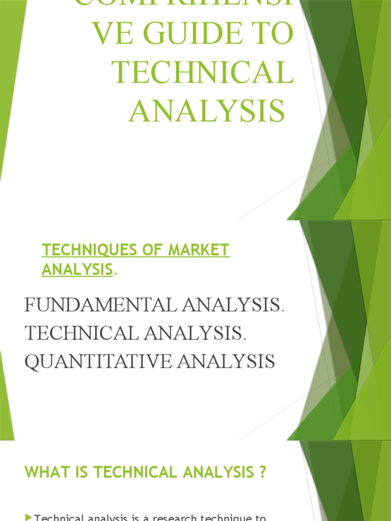A Comprihensive Guide To Technical Analysis | PDF | Technical Analysis | Moving Average