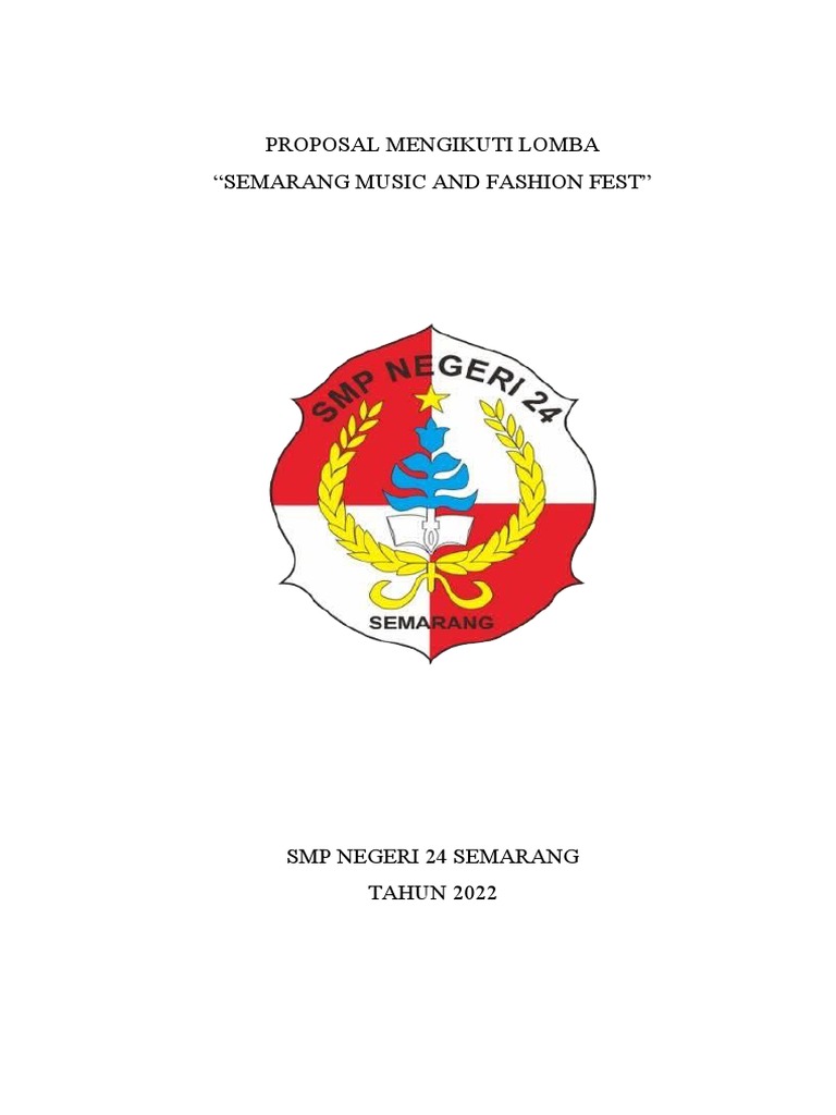 Proposal Mengikuti Lomba | PDF