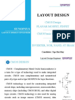 ? CMOS NAND Gate Layout Design Using Cadence Virtuoso | PDF | Logic Gate | Cmos