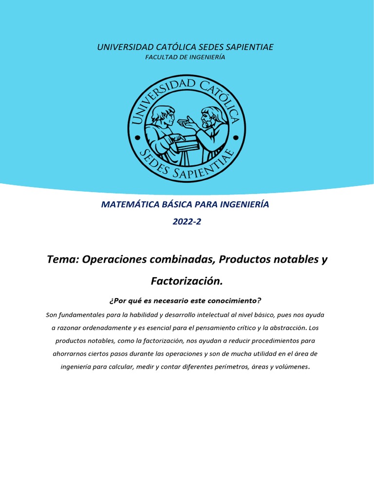Tema 1 - OC, PN y Fact | PDF | Factorización | Multiplicación