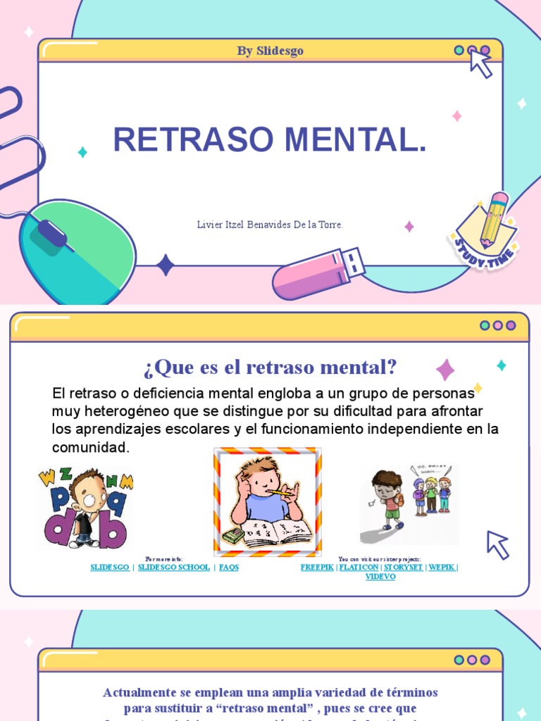 Retraso Mental | PDF | Discapacidad intelectual | Ciencias del ...