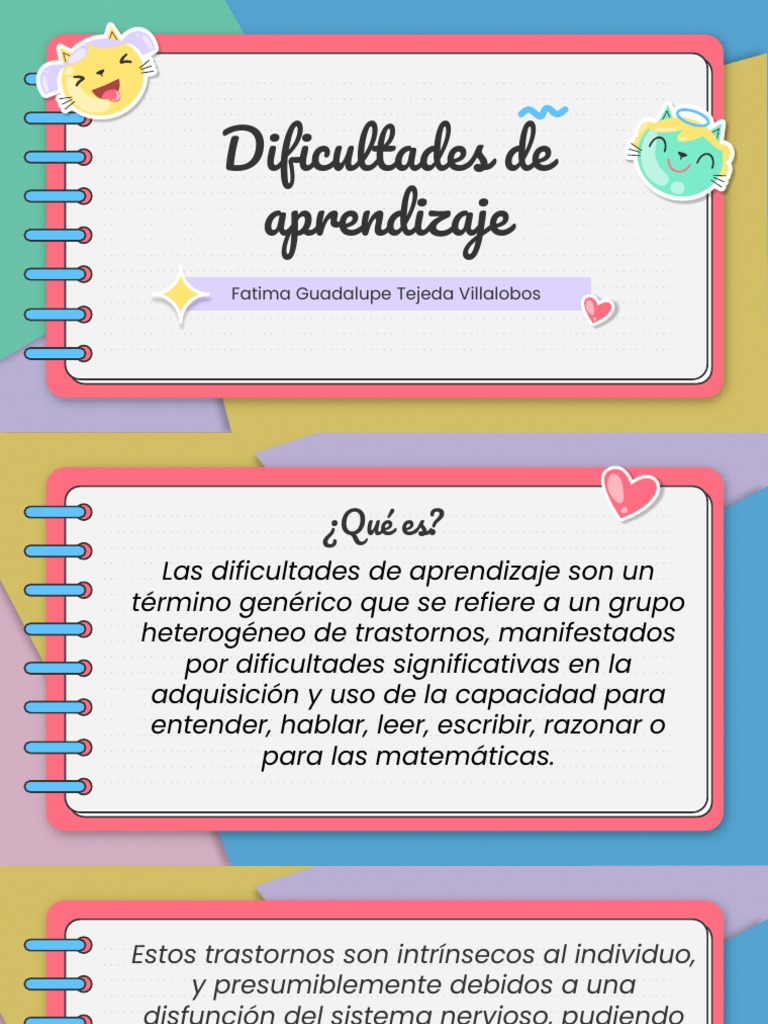Dificultades Del Aprendizaje | PDF | Aprendizaje | Manual Diagnóstico y Estadístico de los ...