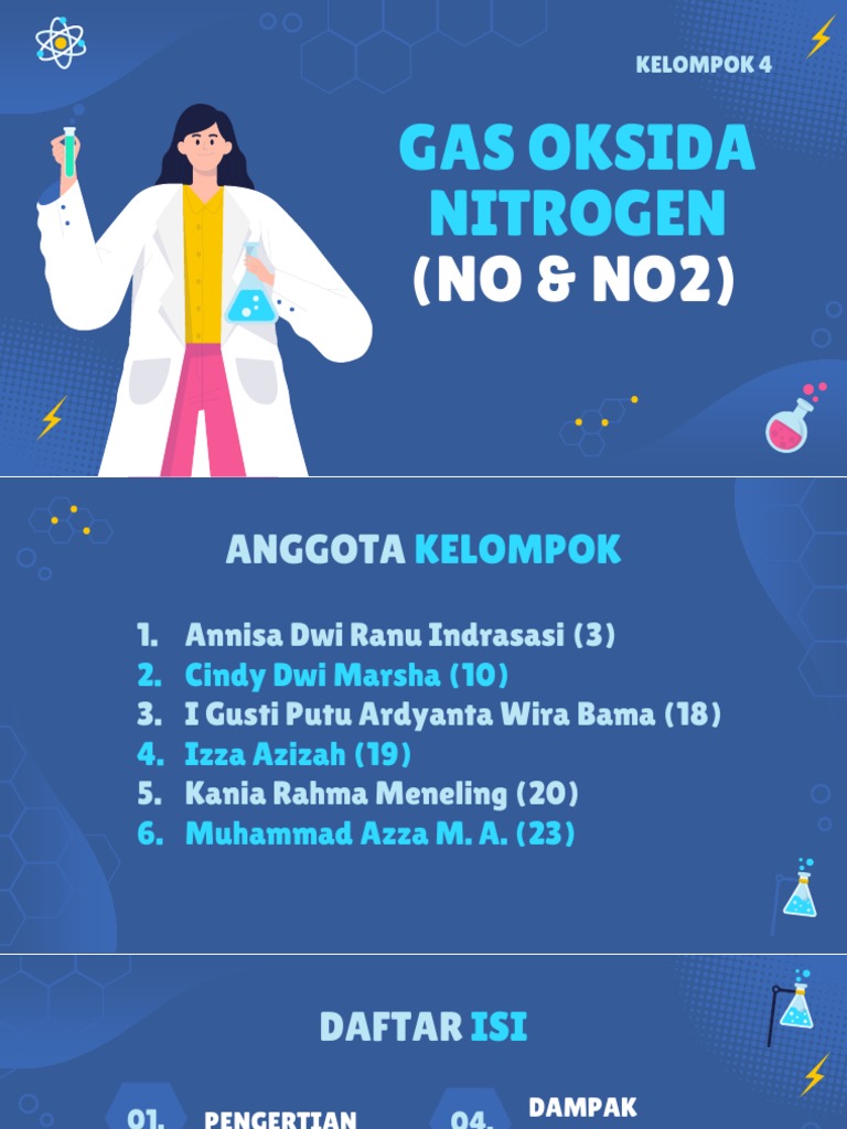 Mengenal Gas Nitrogen Oksida | PDF