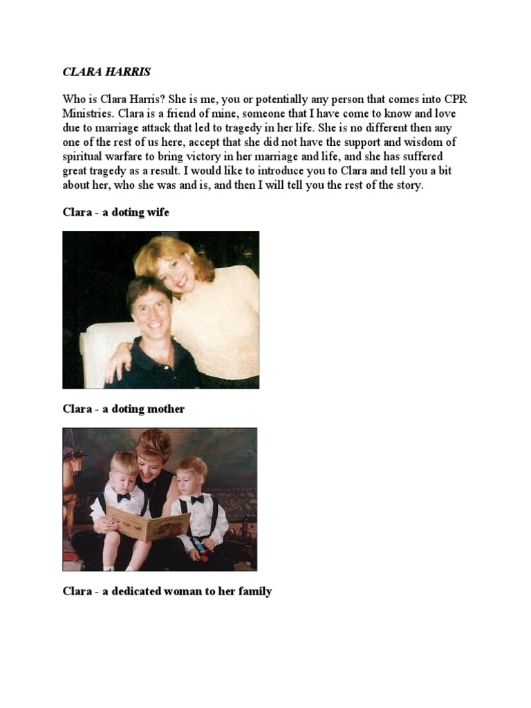 Clara Harris | PDF | Demons | Courage