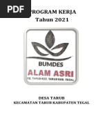 Rancangan Ad Art Bumdes 2025-2029 | PDF