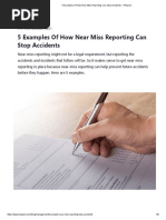 30 Near Miss Examples To Improve Your Reports - Safety Blog - Safesite ...