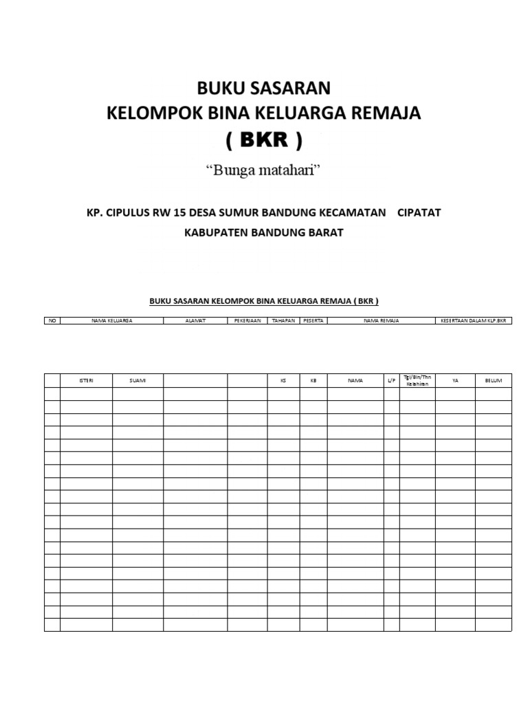 Buku BKR | PDF