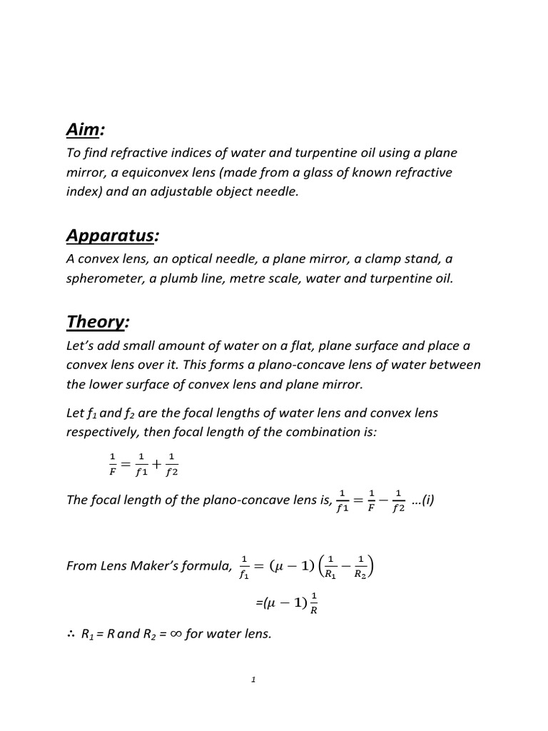 Physics Project | PDF | Optics | Electromagnetic Radiation