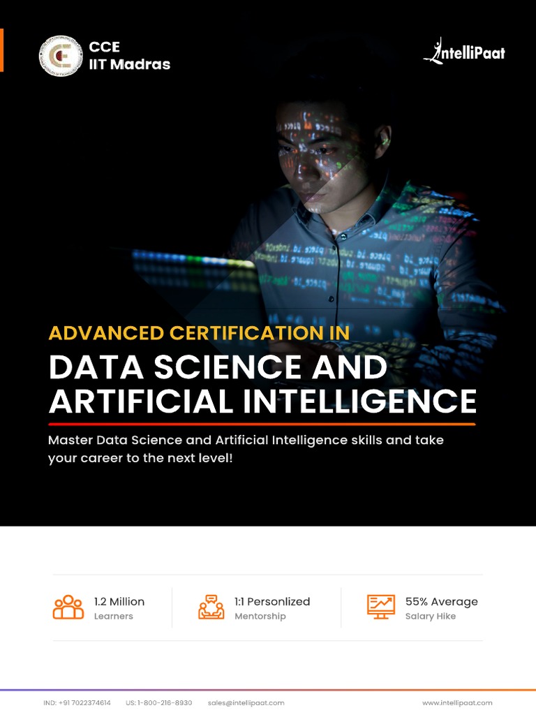 Advanced Certification in Data Science and Artificial Intelligence | PDF | Deep Learning ...
