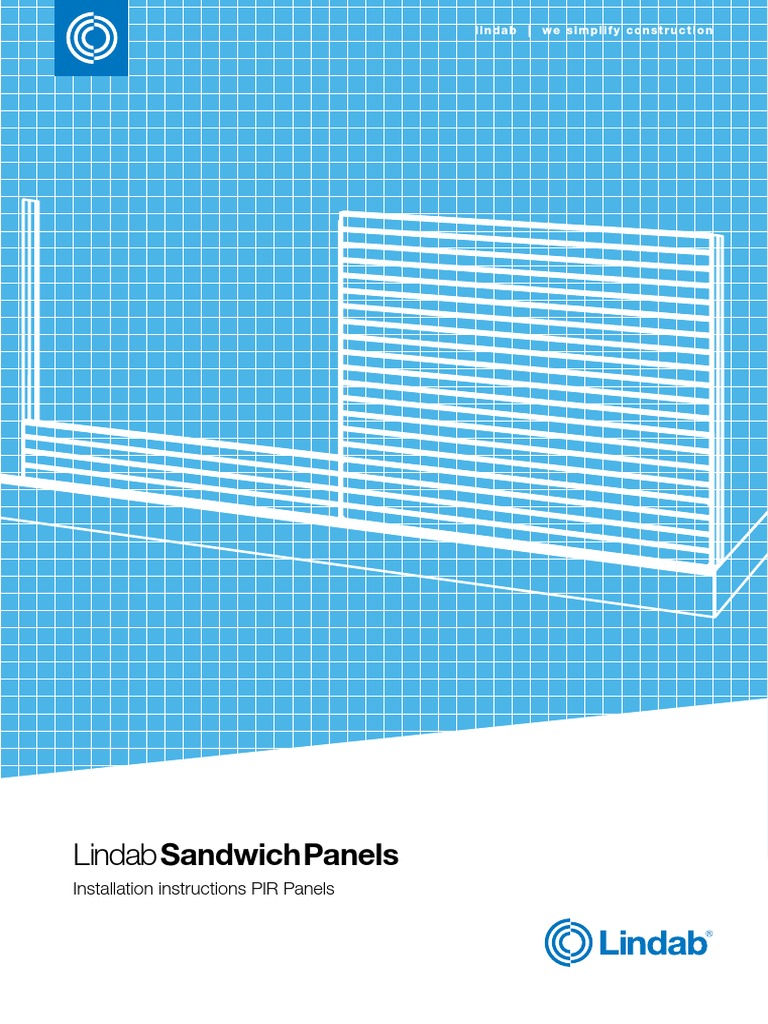 Sandwich Panels Installation | PDF | Door | Roof
