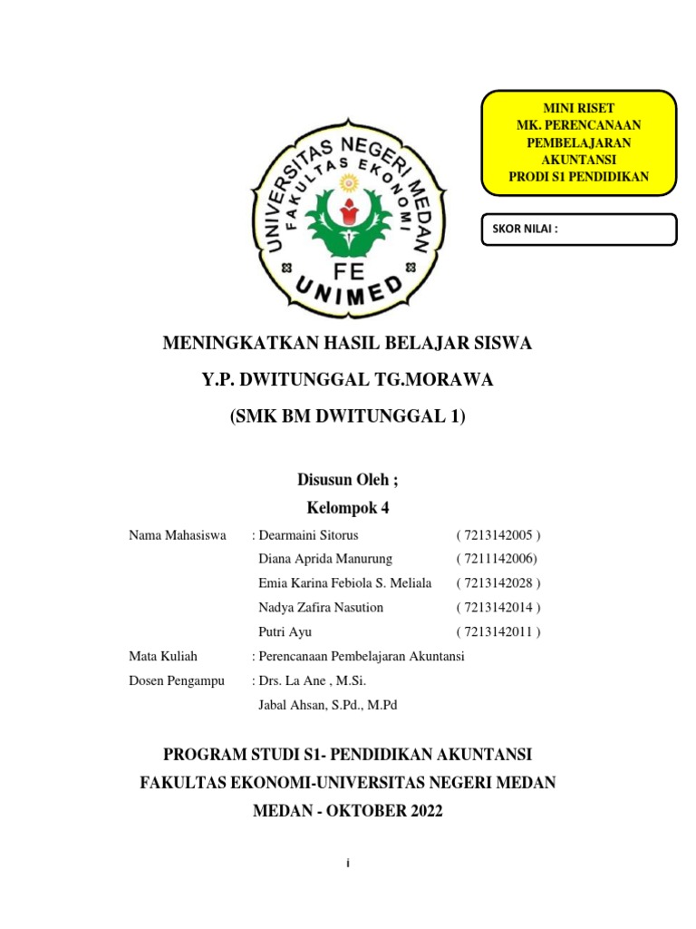 Mini Riset, Kelompok 4 | PDF | Bisnis | Seni