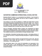 MSU VMGO Reflection | PDF