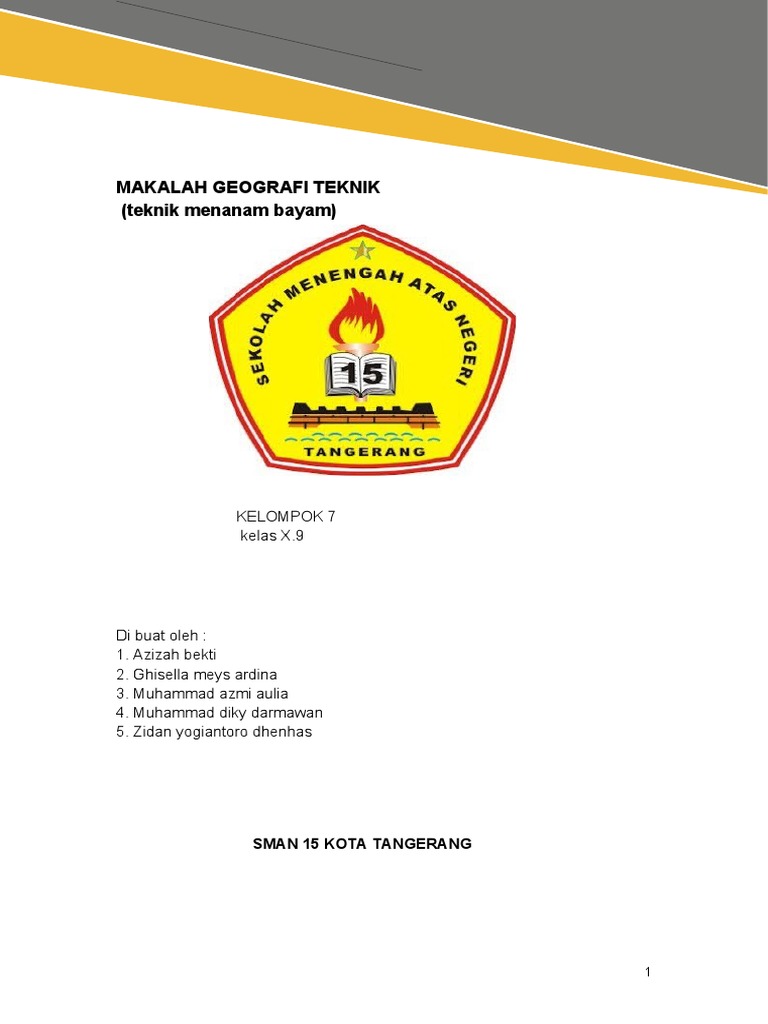 Geografi Teknik | PDF