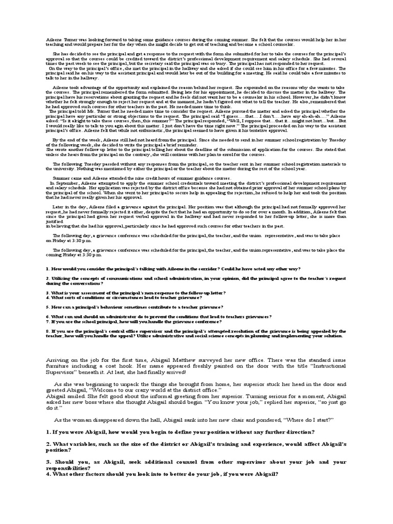 Aileene Turner Was Looking Forward To Taking Some Guidance Courses During The Coming Summer ...