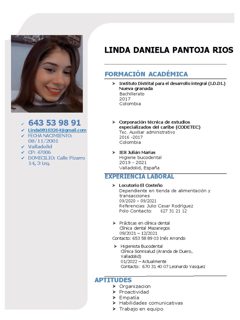 Curriculum Linda 2022 2 | PDF