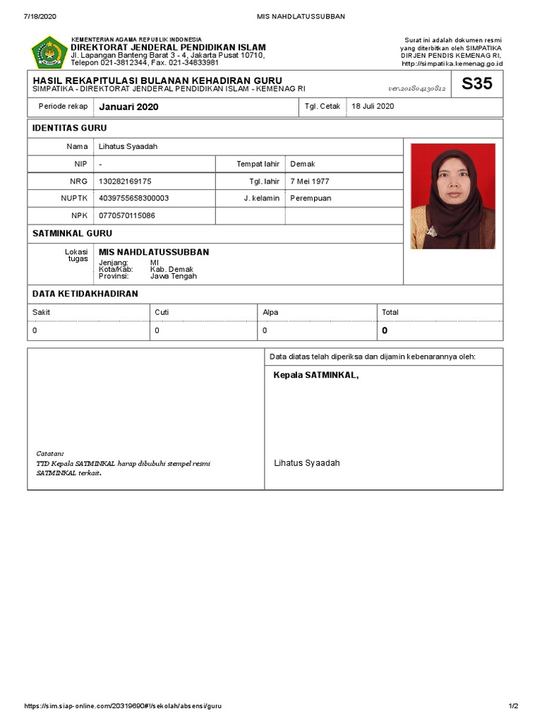 MIS NAHDLATUSSUBBAN s35 | PDF