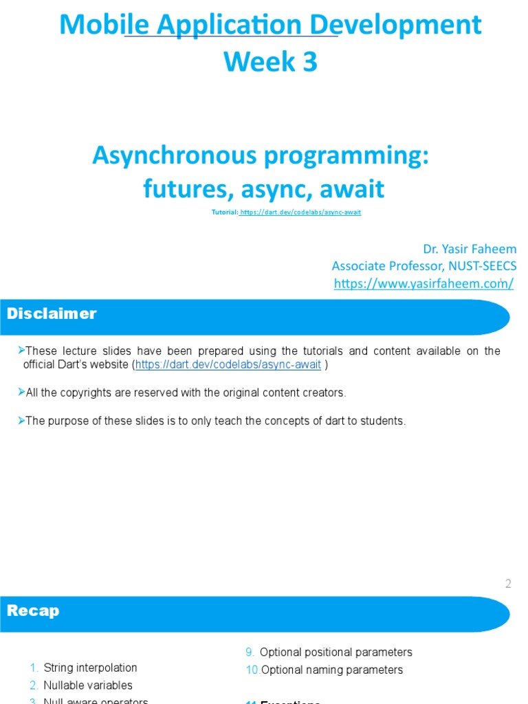 W3 P1 Asynchronous Programming Pdf Constructor Object Oriented Programming Programming 0556