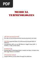 Common Terms and Abbreviations Used in Obstetrics | PDF