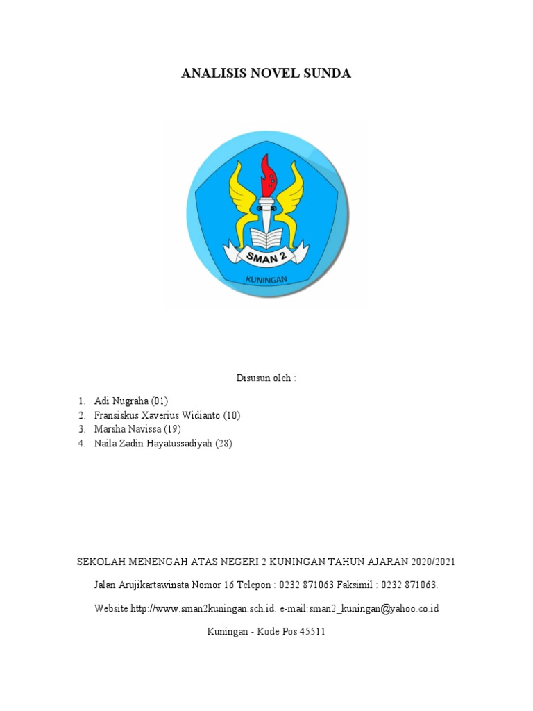 Analisis Novel Sunda | PDF