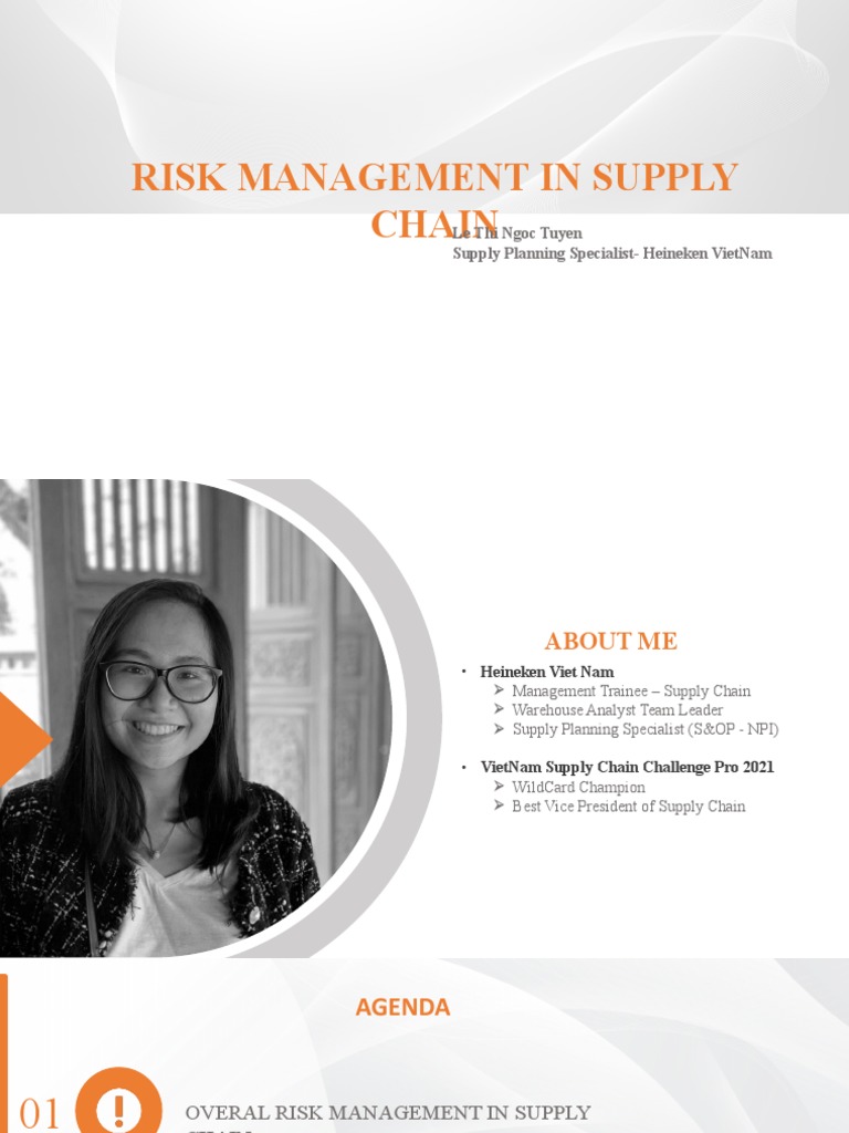 Risk Management in TFC LTNTuyen | PDF | Risk Management | Supply Chain