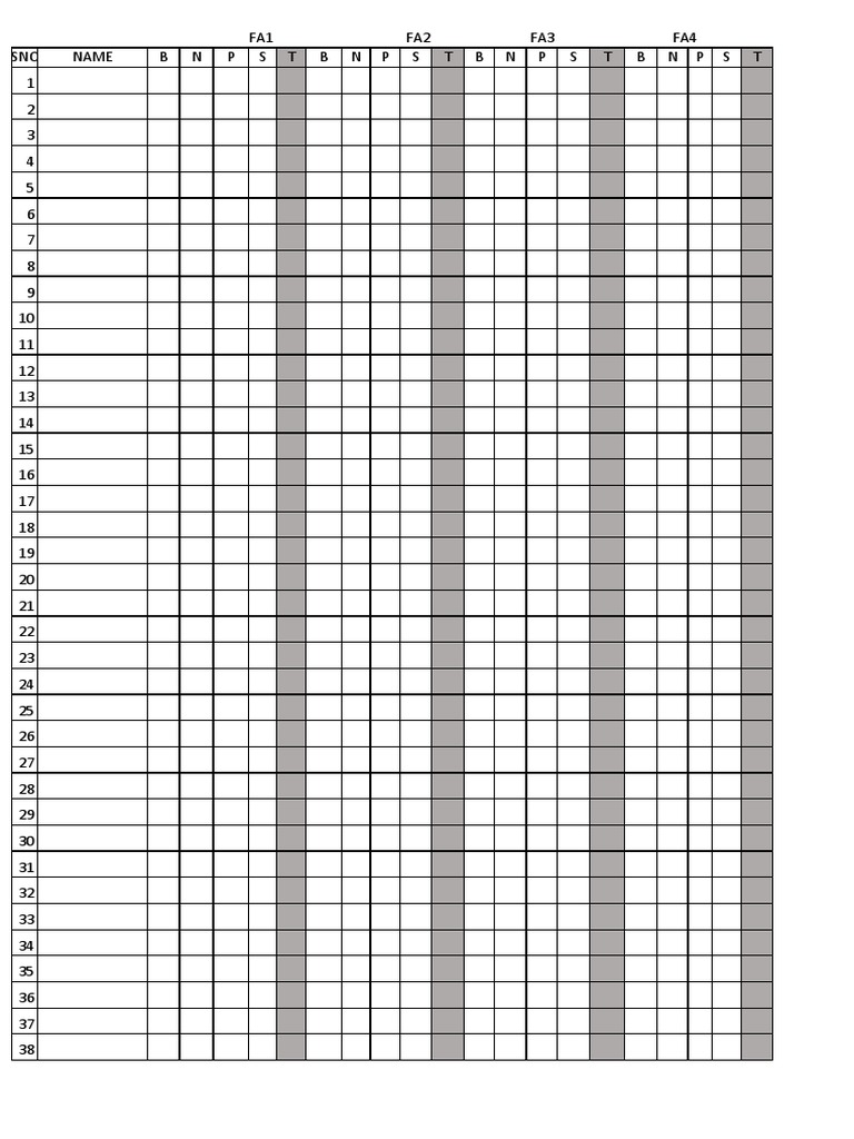 Marks Entry | PDF