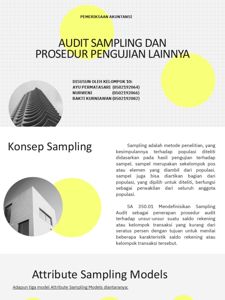 Pemeriksaan Akuntansi Kelompok 10 | PDF