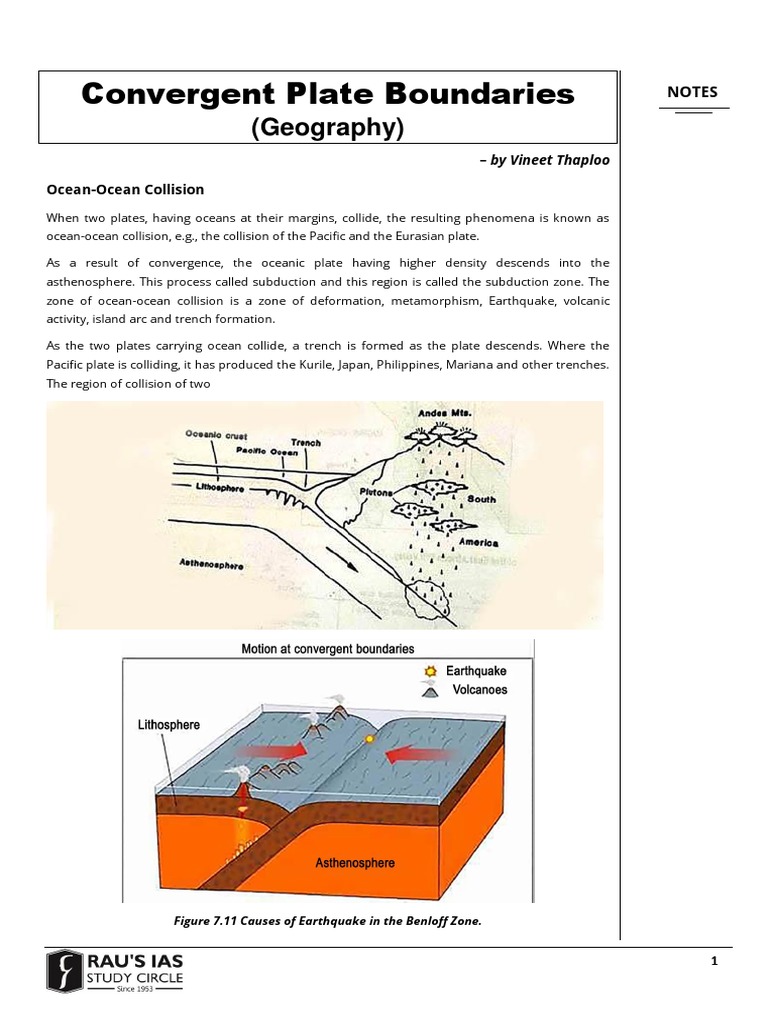 Plate Collision Dynamics | PDF | Plate Tectonics | Geology