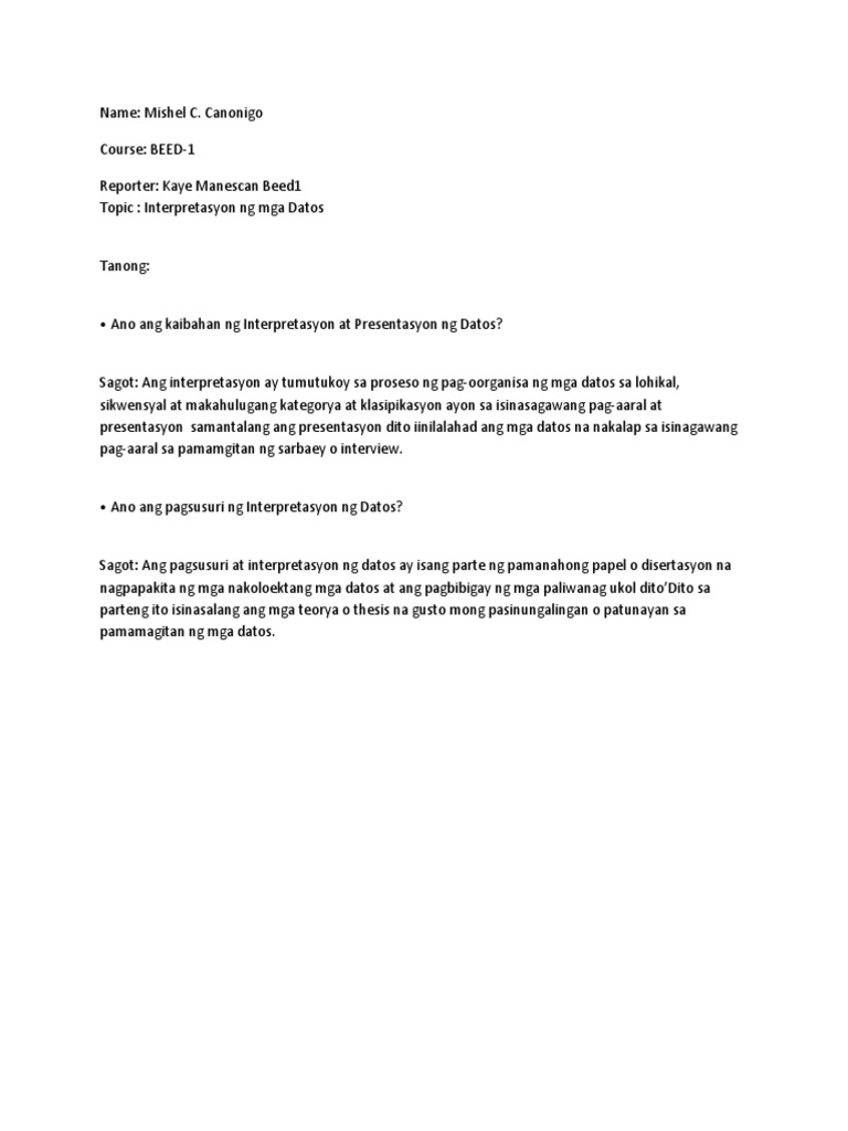 Share Filipino Activity | PDF