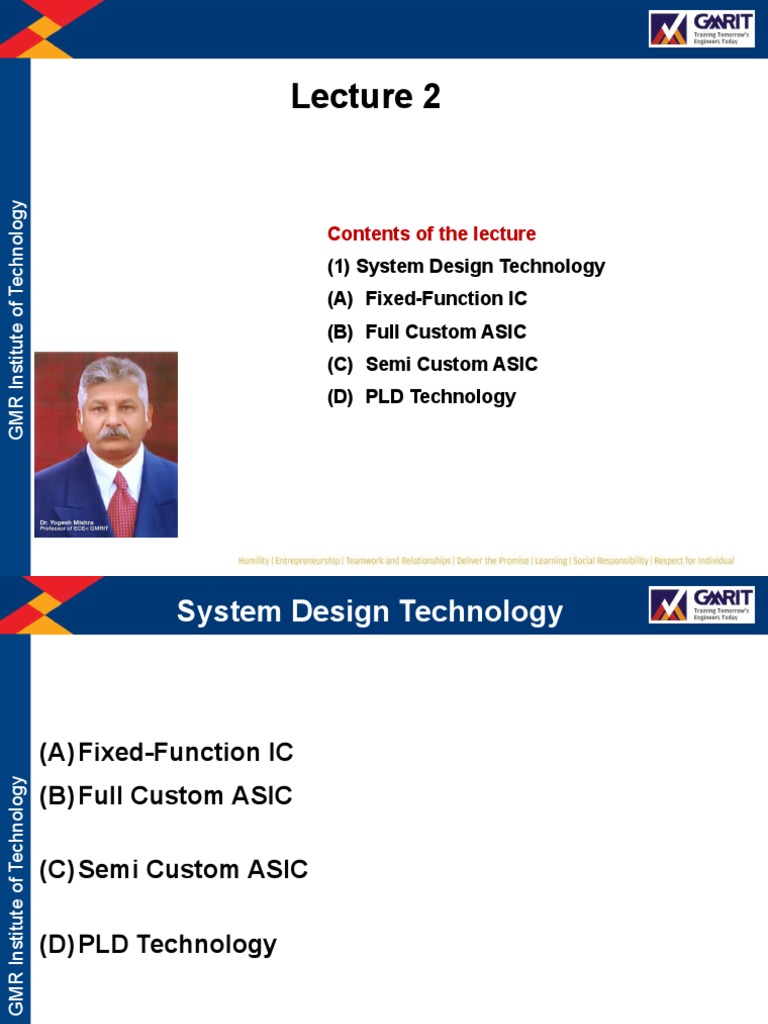 Lecture 2 - Fixed Function IC Technology | PDF | Electrical Engineering ...