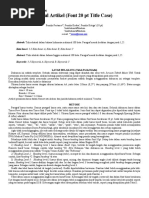 Template Laporan Penelitian-2019 | PDF