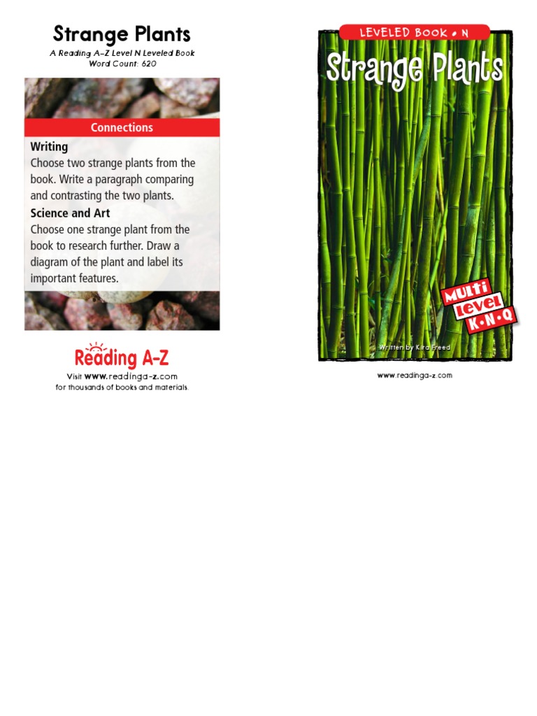 Raz ln30 Strangeplants CLR Ds | PDF | Plants | Flowers