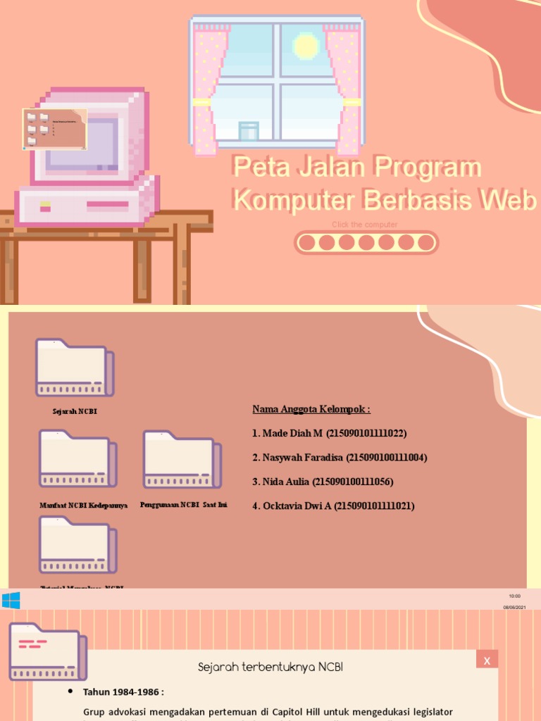 Peta Jalan Program Komputer Berbasis Web (NCBI) | PDF