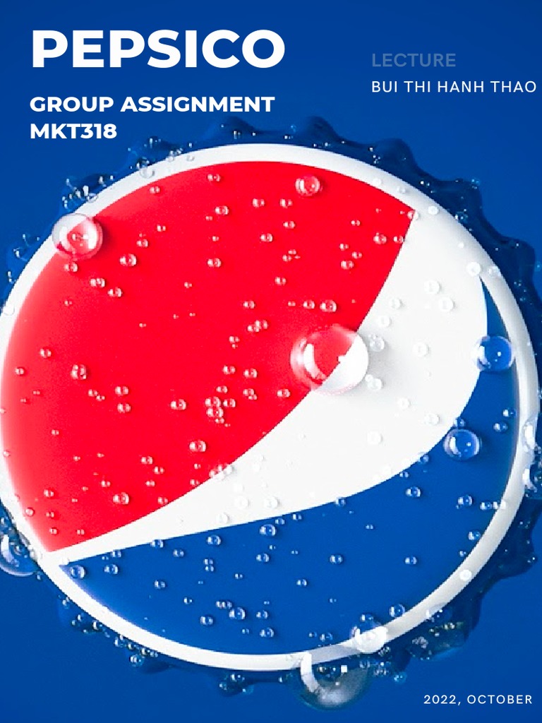 MKT 318 - Group Assignment | PDF | Analytics | Pepsi Co