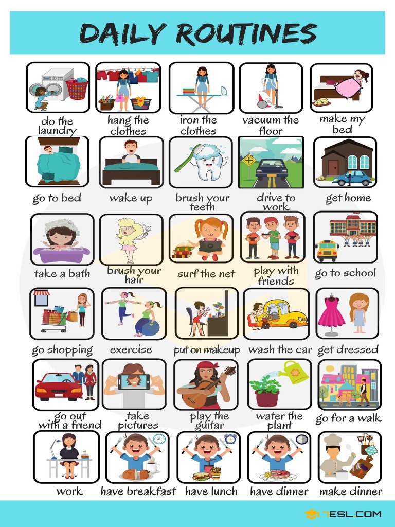 Daily Activities and Ordinal Number | PDF