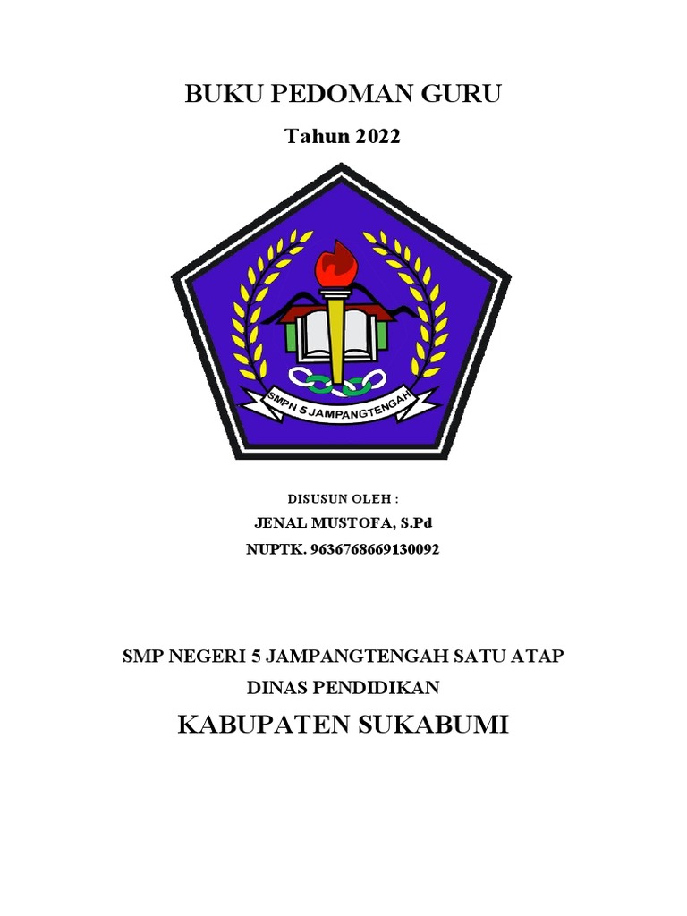 Contoh Buku Pedoman Guru | PDF