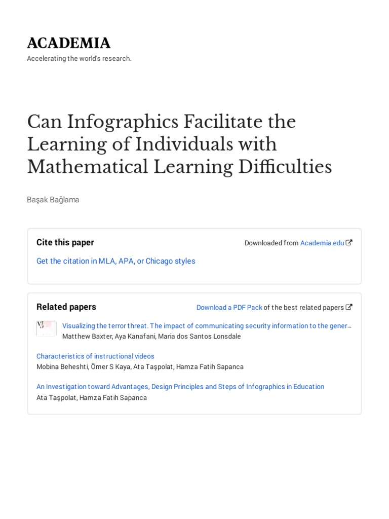 Accelerating research through infographics | PDF | Infographics ...