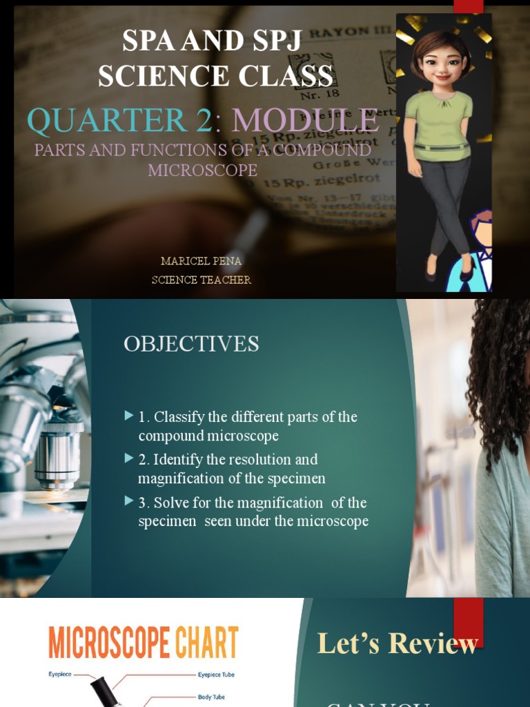 Q2 MOD 1 - PARTS OF THE MICRoscope and Its Classification | PDF | Computers | Technology ...