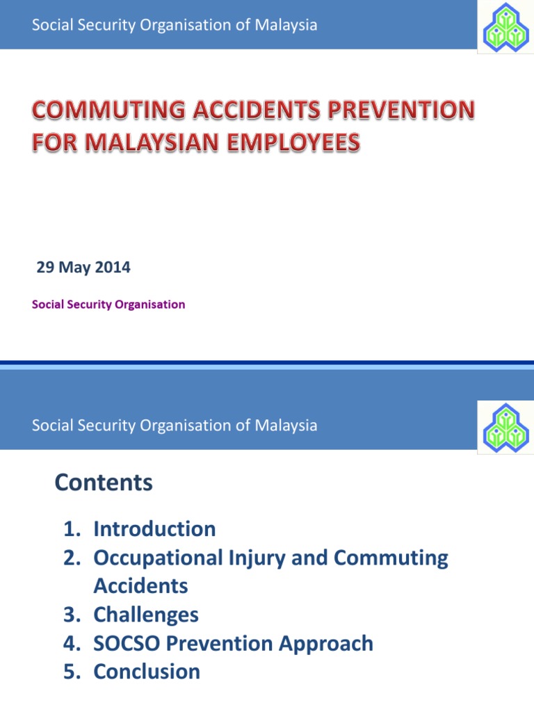 Commuting Accidents in Malaysia: SOCSO Insights | PDF | Cost Of Living ...