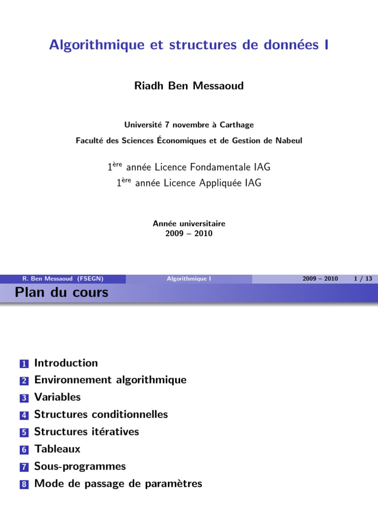 Algorithm | PDF | Programme informatique | Programmation
