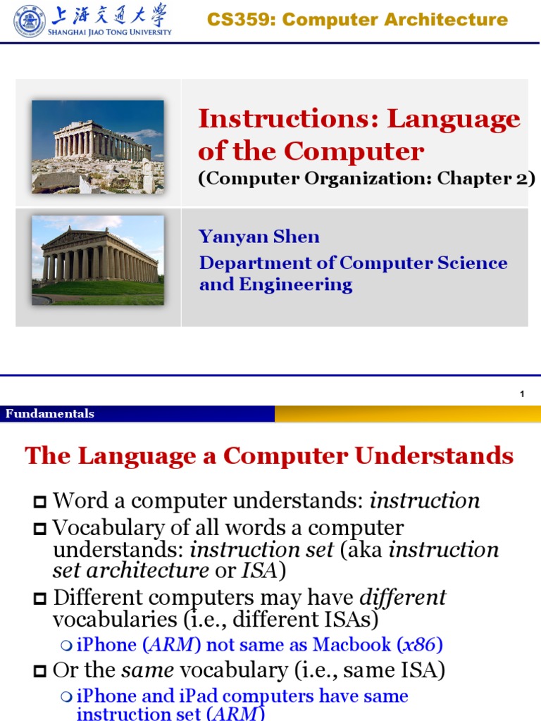 2 - Mips Isa | PDF | Classes Of Computers | Integrated Circuit