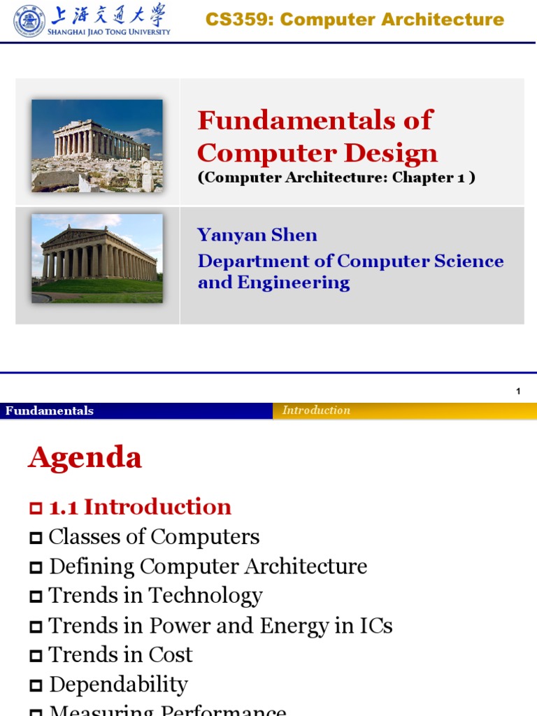 1 Fundamentals Pdf Parallel Computing Computing