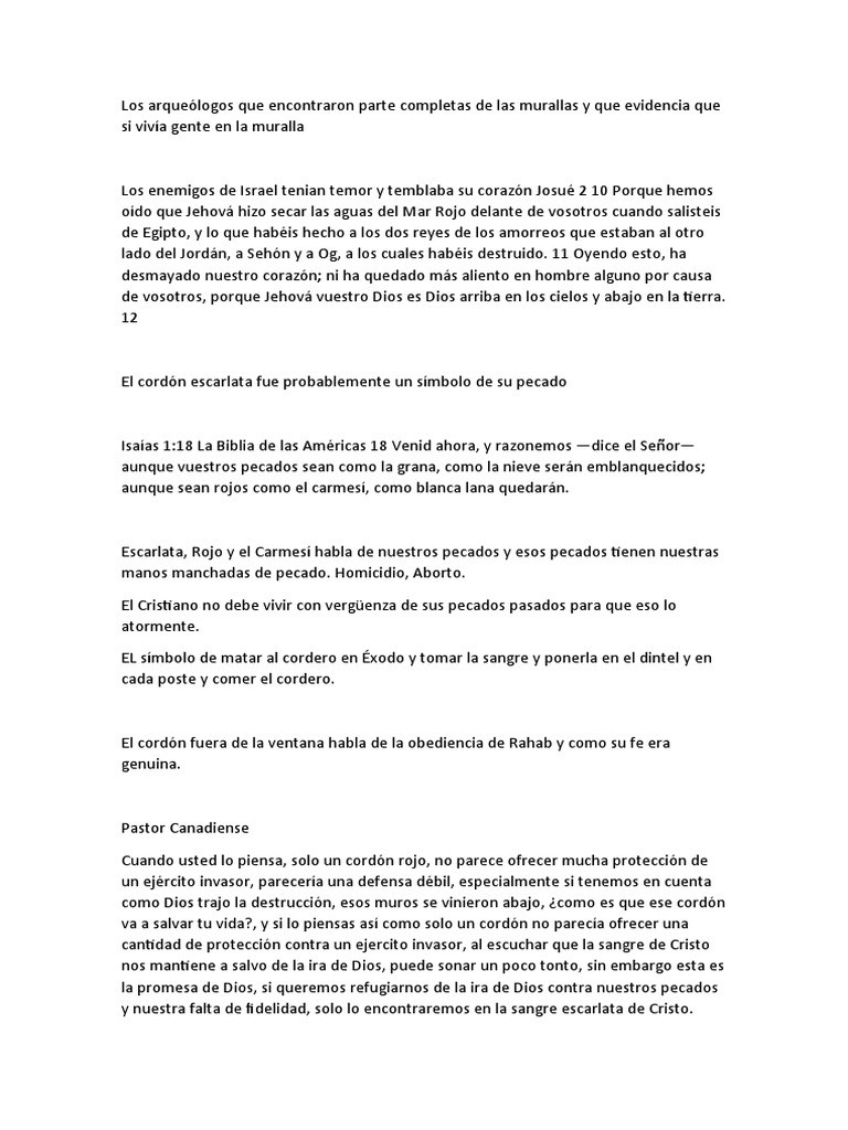 Josue 2 | PDF | Cristo (título) | Joshua