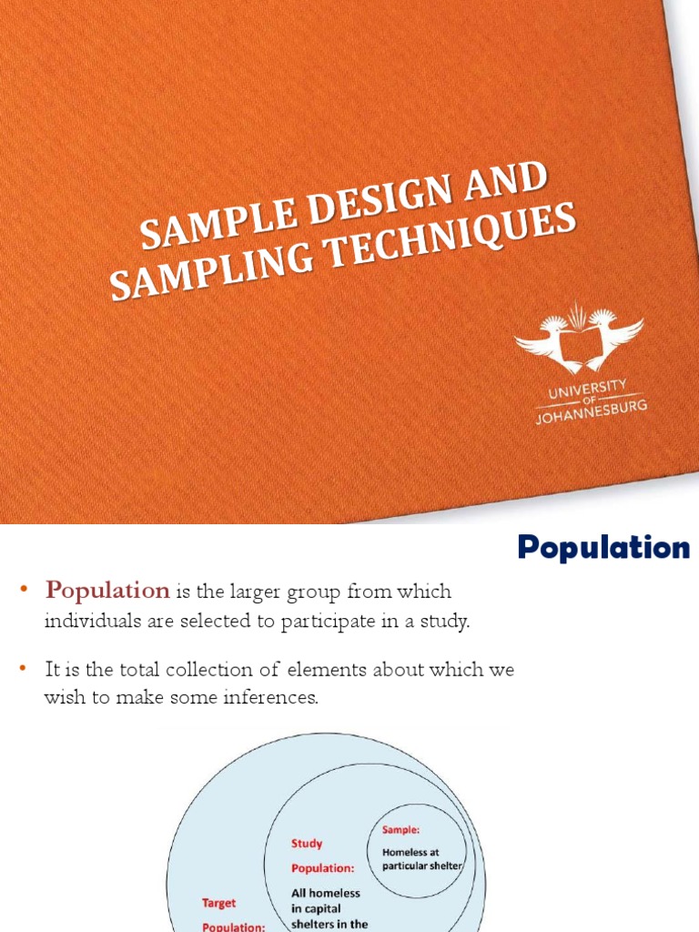 Population and Sampling Methods Explained | PDF | Sampling (Statistics) | Research Methods