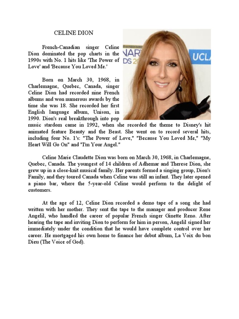 Celine Dion | PDF
