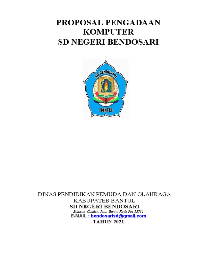 Proposal Pengadaan Komputer | PDF