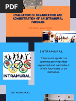 What Is Intramural | PDF | Sports & Recreation